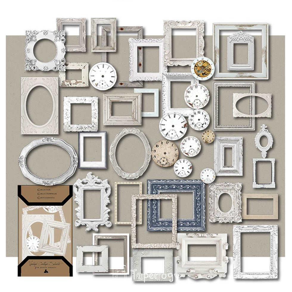 Zuro Frame & Clock Paper Material - Taperlogy