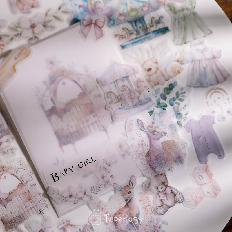 Babo Rugrat Vellum Stickers - Taperlogy