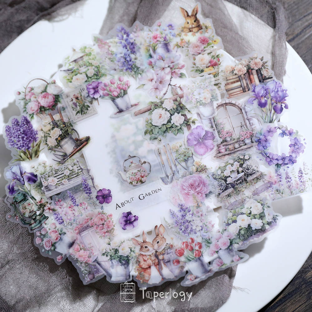 Fayu Garden Vellum Stickers - Taperlogy