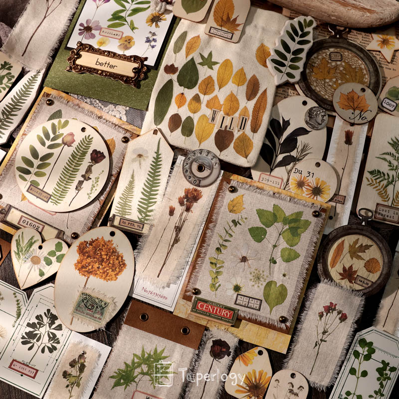 Loli Floral Upsized Rub-on Stickers | Transfer Sticker - Taperlogy