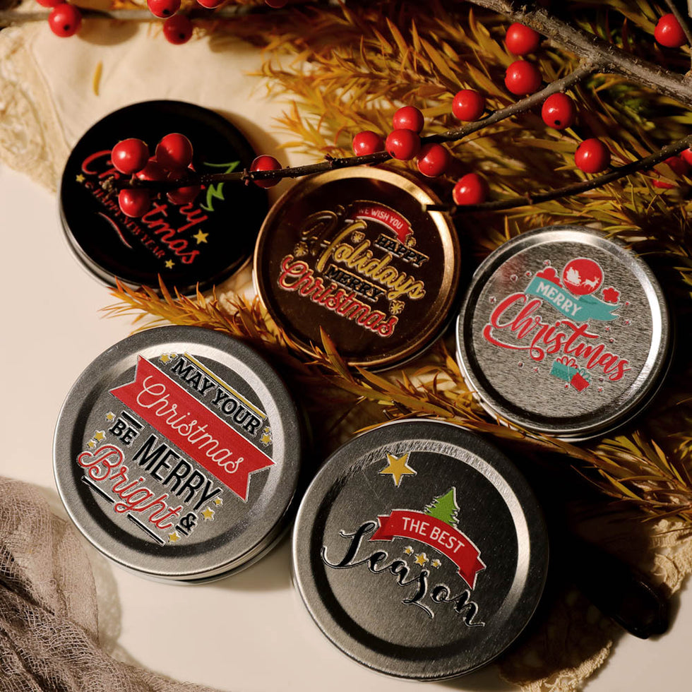 Dano Christmas Wishes Crystal Rub-on Stickers - Taperlogy