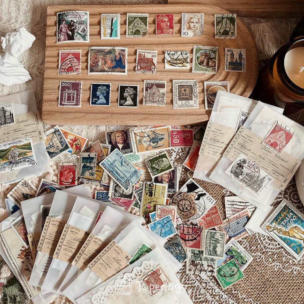 Yopo Vintage Used Stamp Pack – Taperlogy