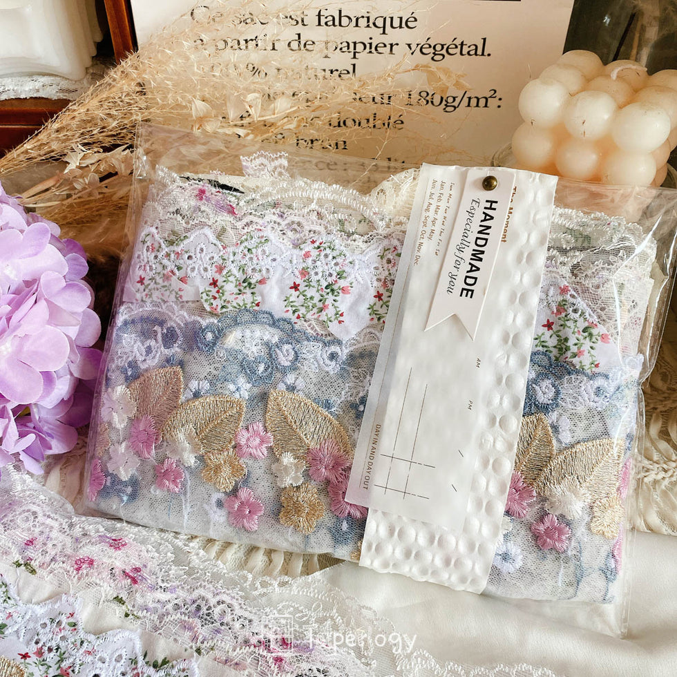 Jogo Premium Wide Floral Lace Pack - Taperlogy