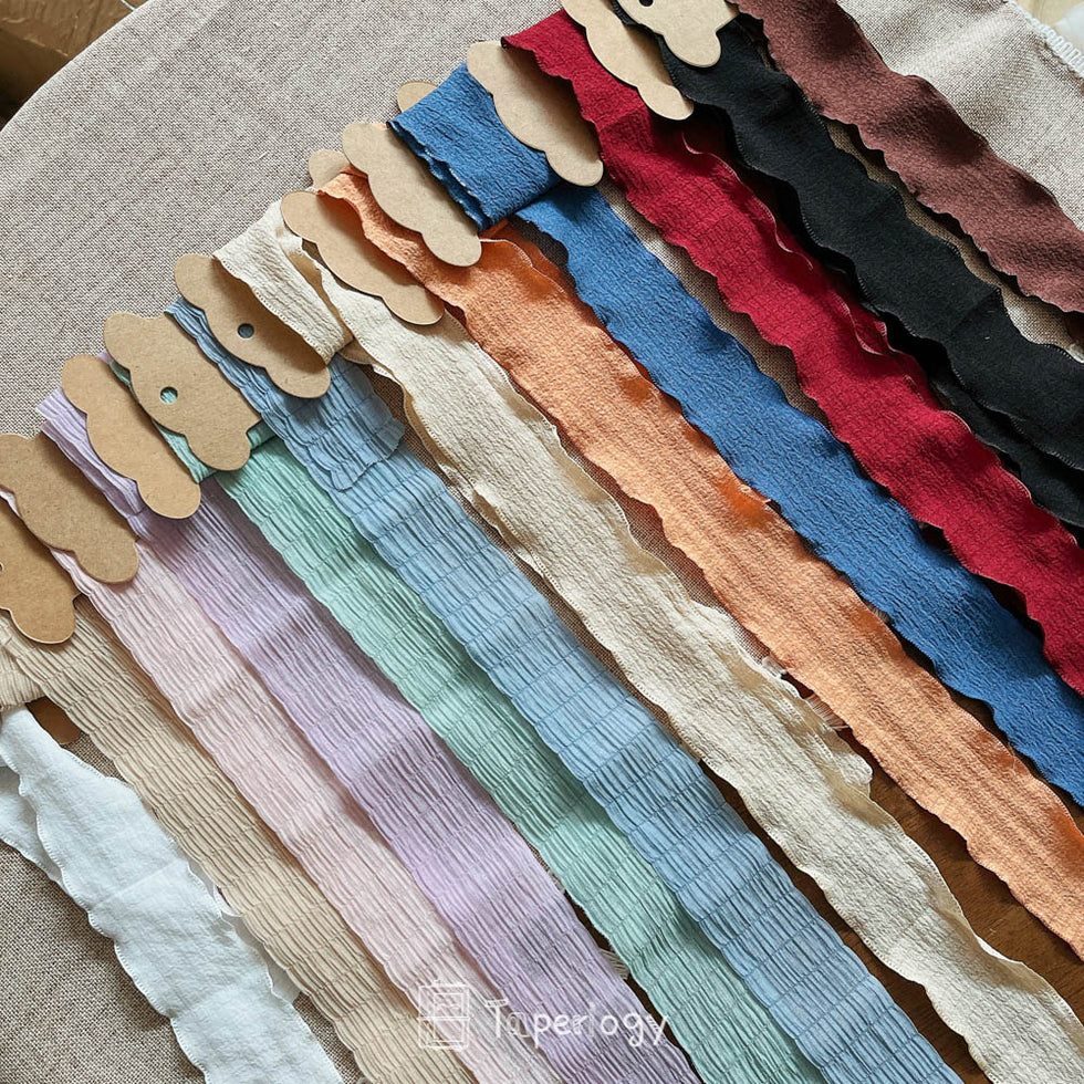 Zoze Textured Fabric Ribbon Pack - Taperlogy