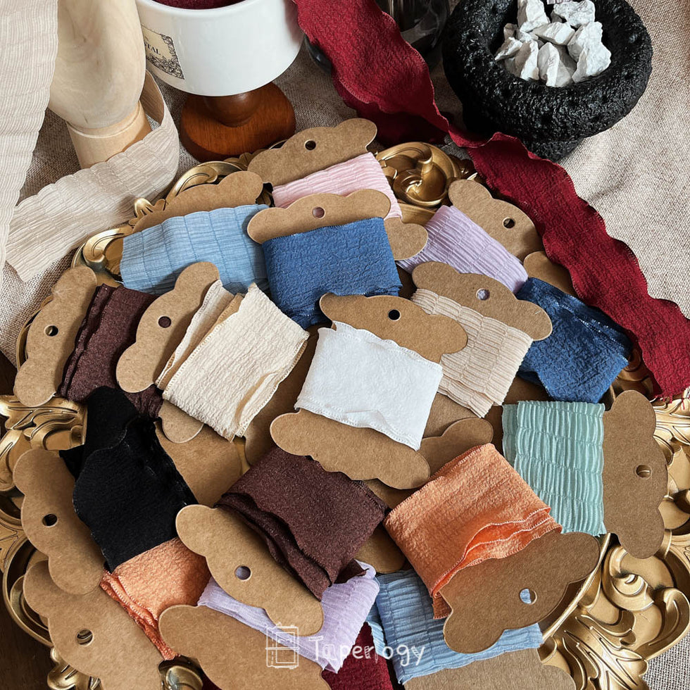 Zoze Textured Fabric Ribbon Pack - Taperlogy