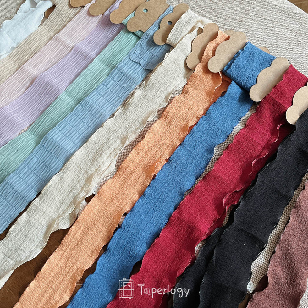 Zoze Textured Fabric Ribbon Pack - Taperlogy