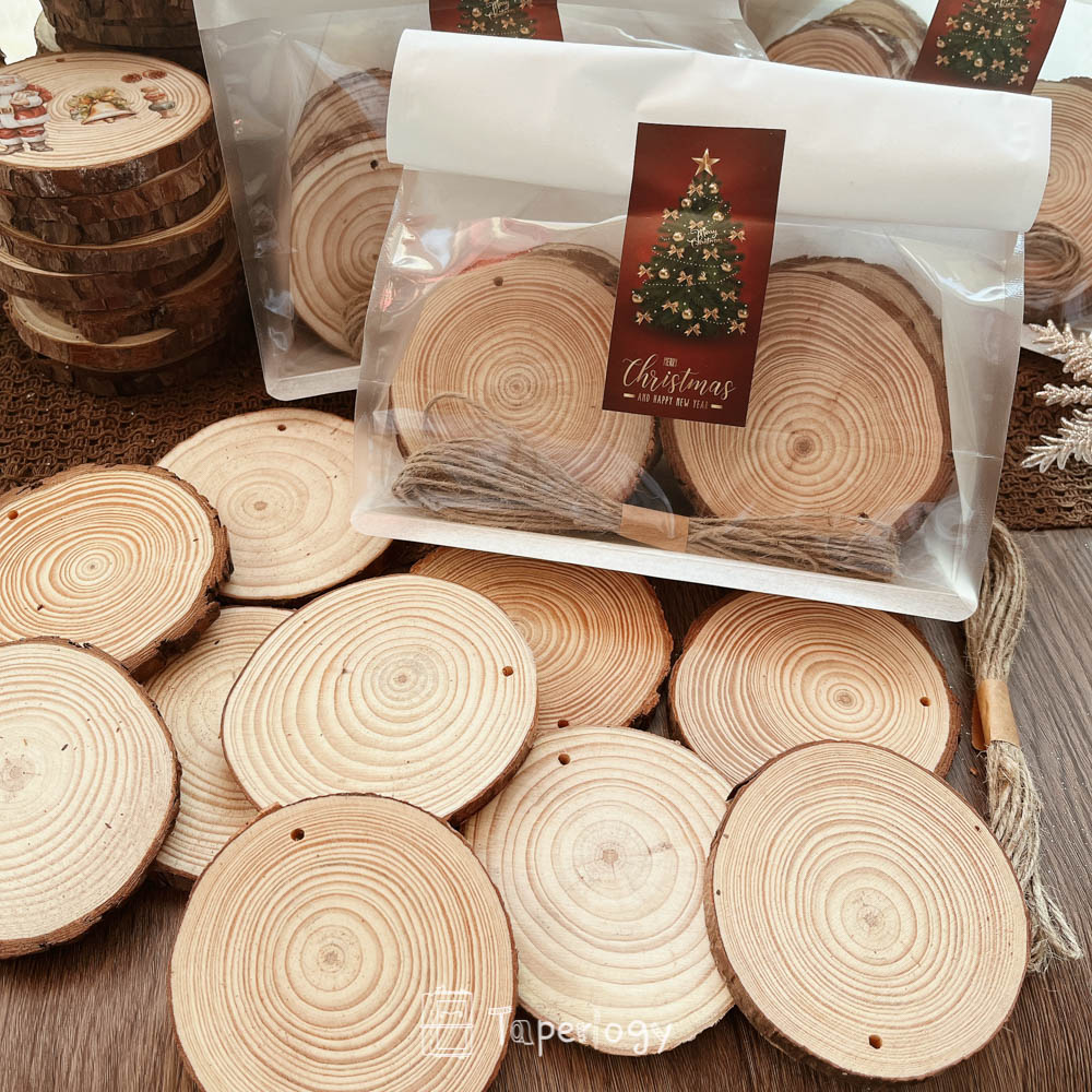 Vanu Wooden Timber Tag Pack - Taperlogy