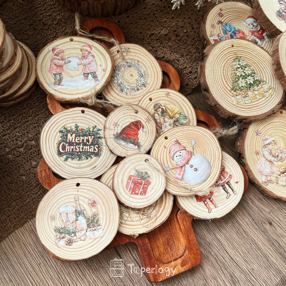 Vanu Wooden Timber Tag Pack - Taperlogy