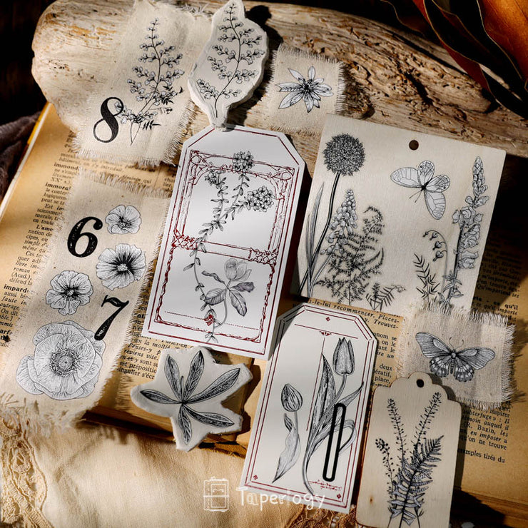 Joli Floral Upsized Rub-on Stickers | Transfer Sticker - Taperlogy