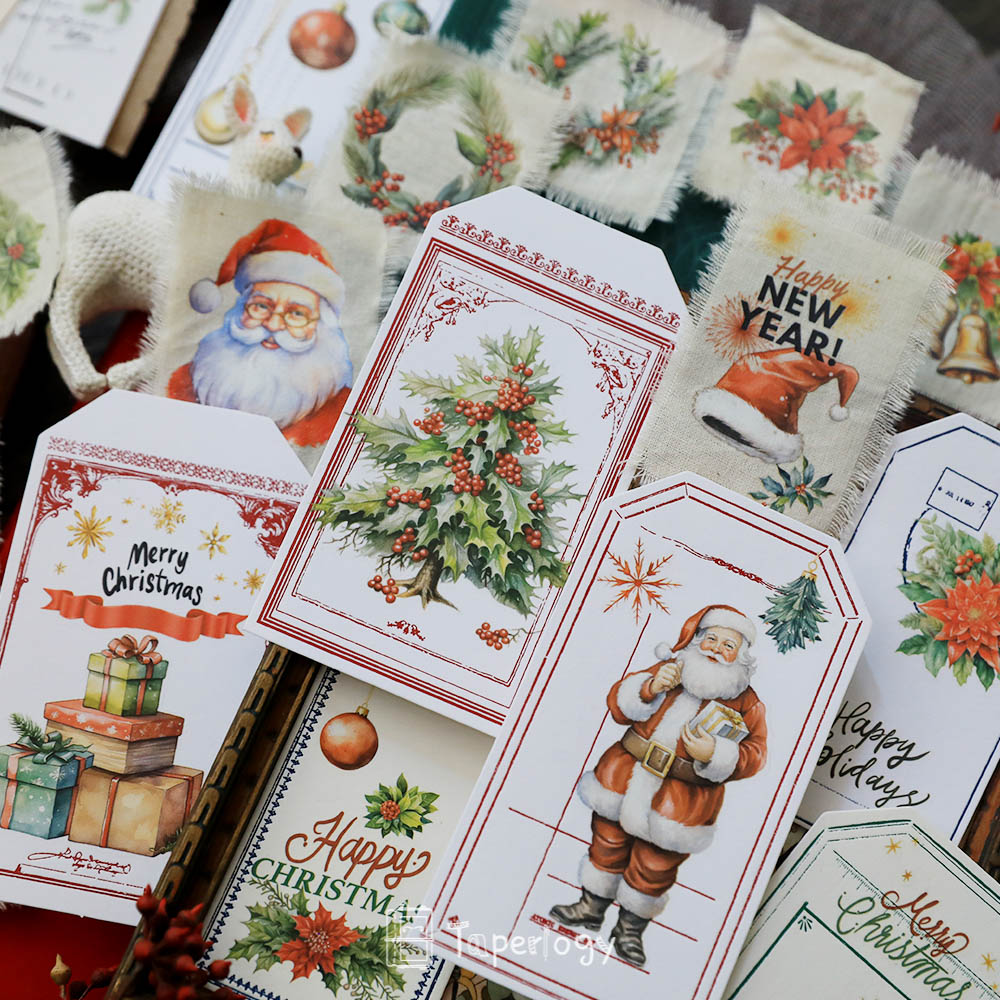 Voli Christmas Rub-on Stickers | Transfer Sticker - Taperlogy