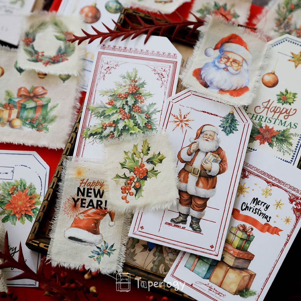 Voli Christmas Rub-on Stickers | Transfer Sticker - Taperlogy