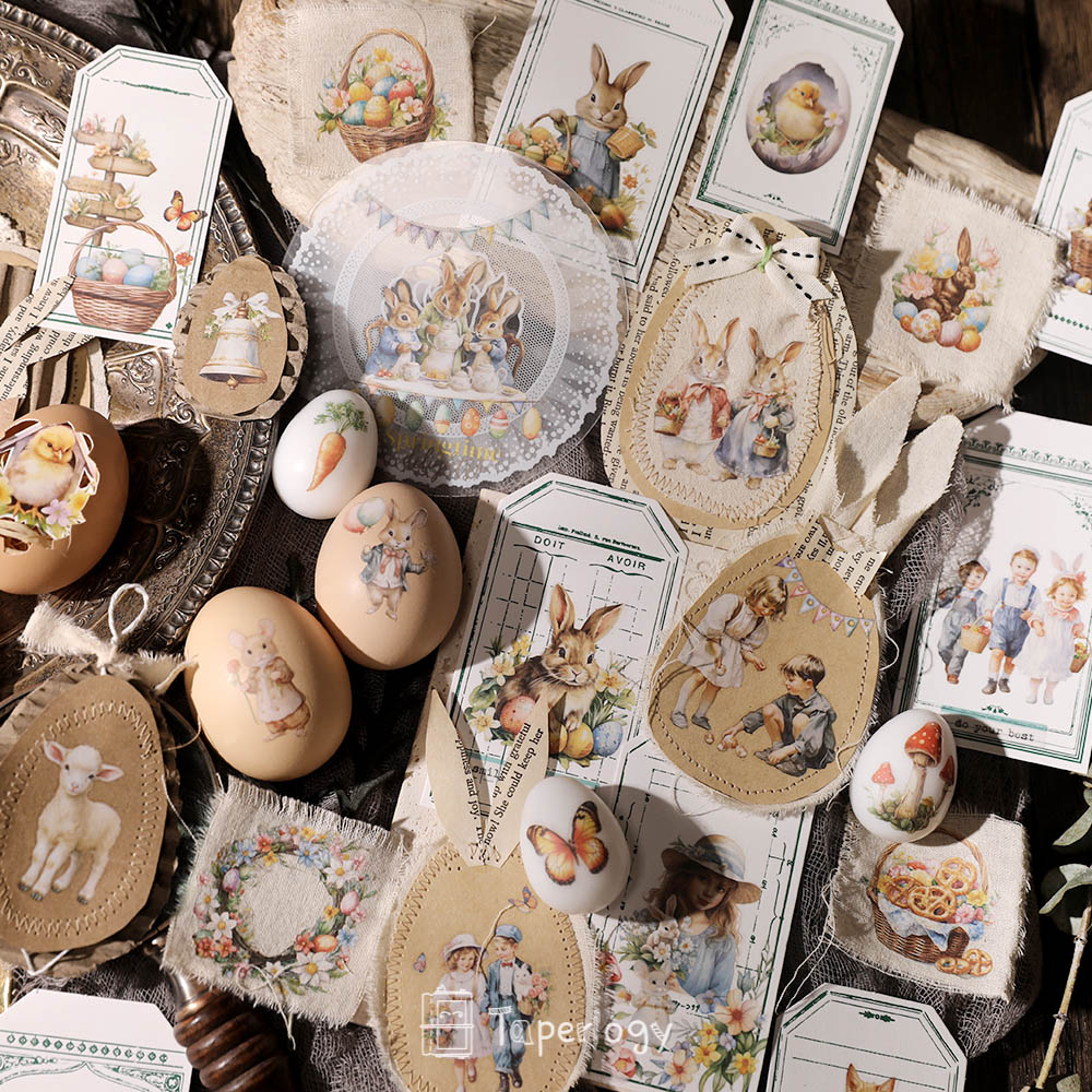 Noli Easter Rub-on Stickers | Transfer Sticker - Taperlogy