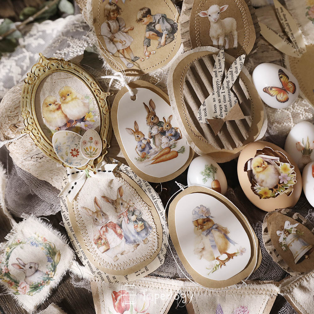 Noli Easter Rub-on Stickers | Transfer Sticker - Taperlogy