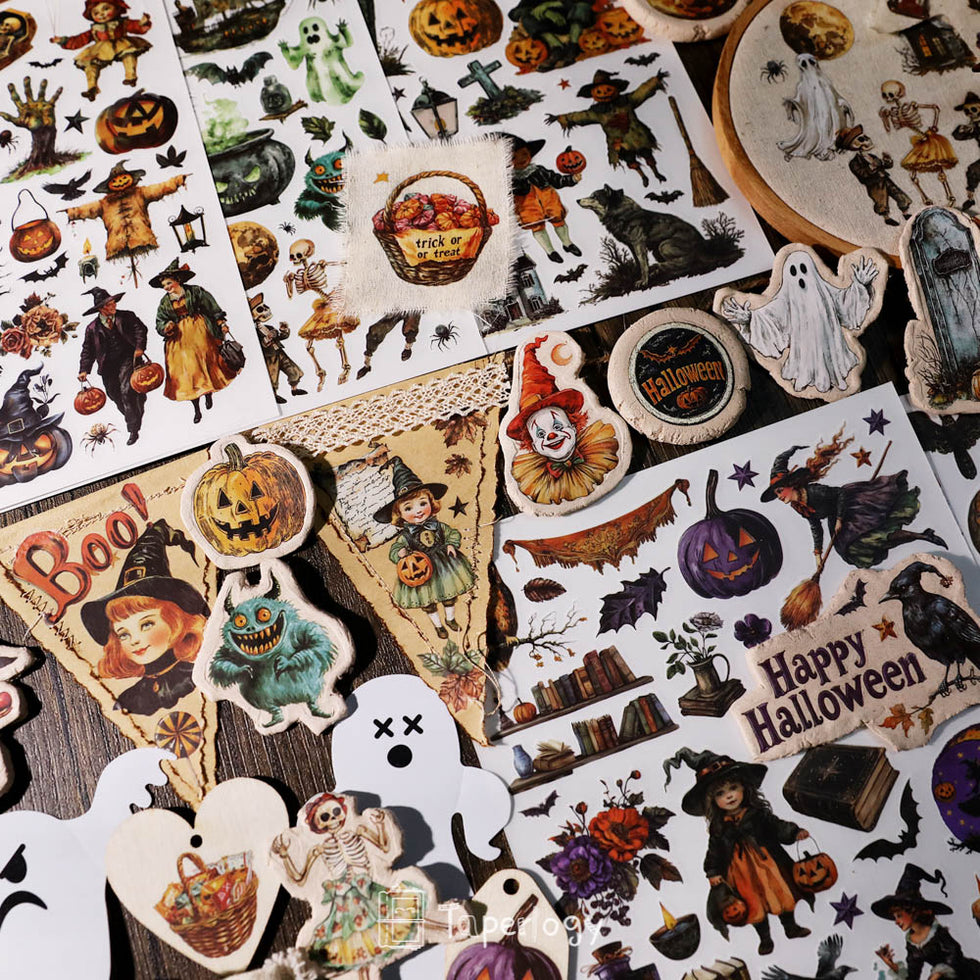 Poli Midnight Magic Rub-on Stickers - Taperlogy