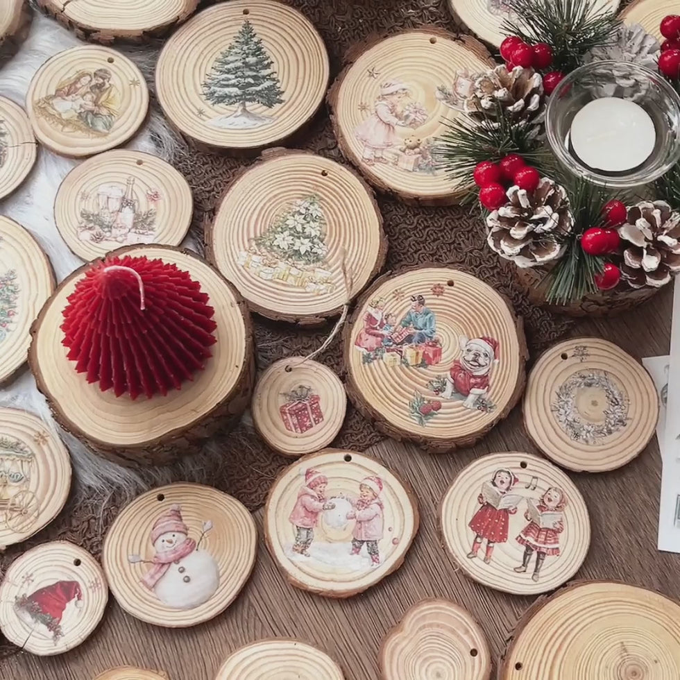 Vanu Wooden Timber Tag Pack - Taperlogy