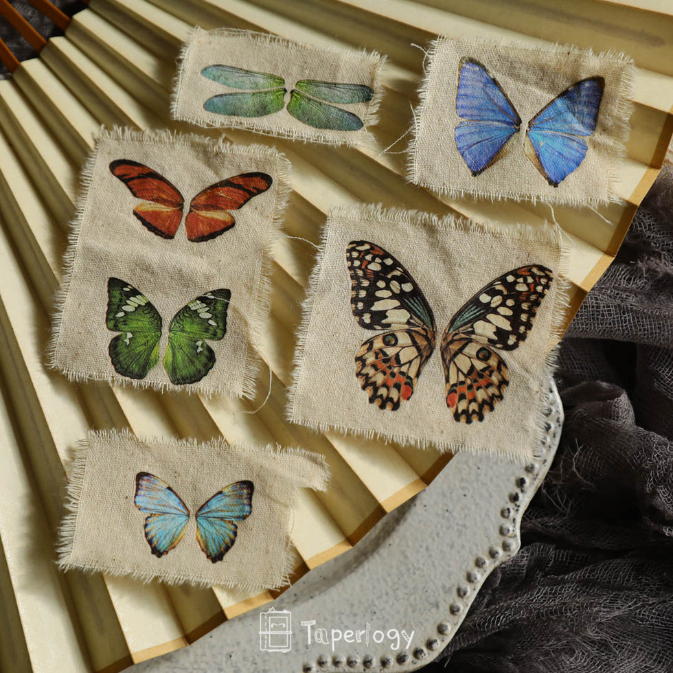 Boli Butterflies Rub-on Sticker | Transfer Sticker - Taperlogy