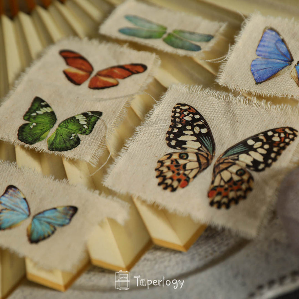 Boli Butterflies Rub-on Sticker | Transfer Sticker - Taperlogy