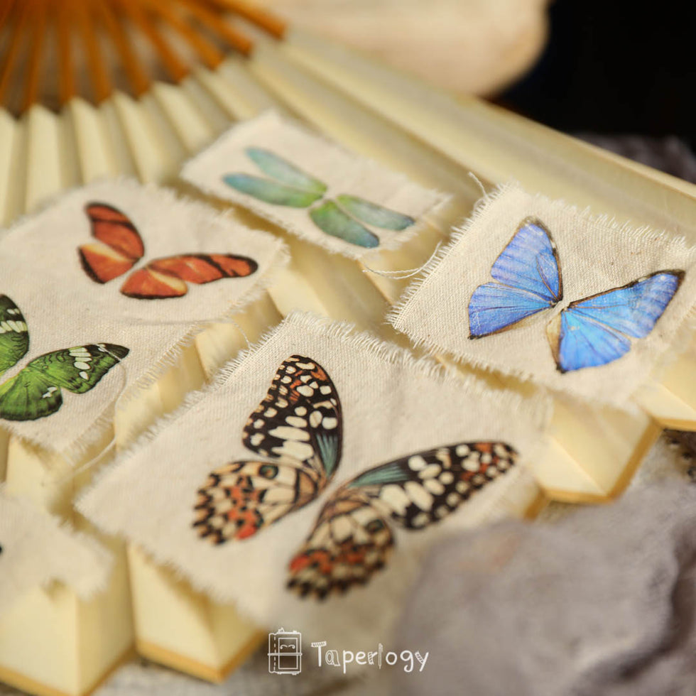 Boli Butterflies Rub-on Sticker | Transfer Sticker - Taperlogy